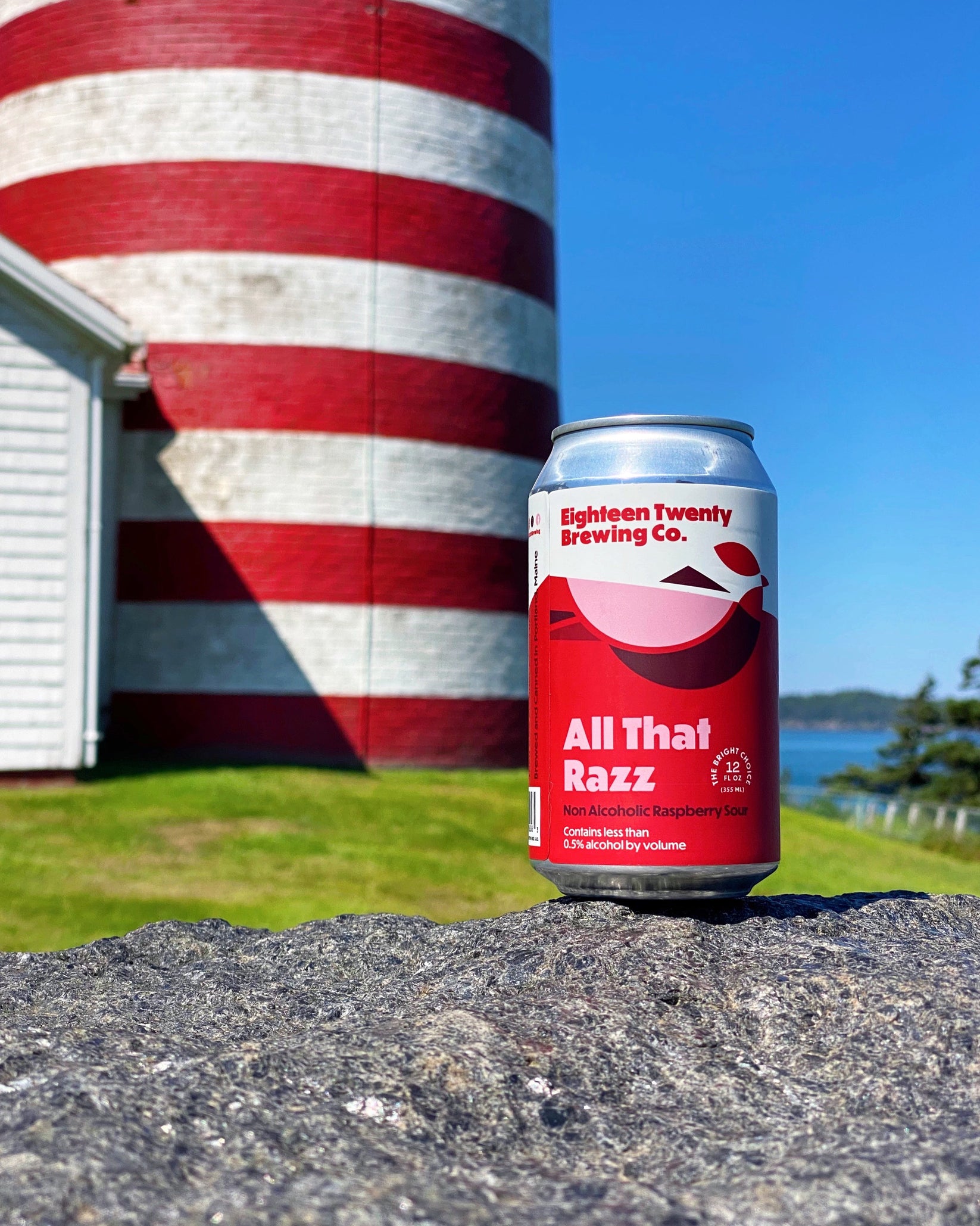 Raspberry Non-Alcoholic Sour Beer | 1820 Brewing Co.