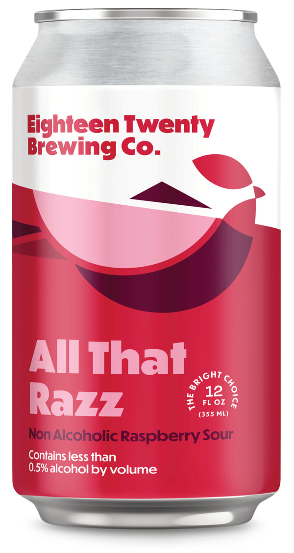 Raspberry Non-Alcoholic Sour Beer | 1820 Brewing Co.